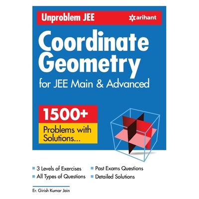Unproblem Jee Coordinate Geometry For Jee Main And Advanced Jain Er