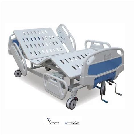 Electric Three Function Icu Manual Bed Mild Steel At ₹ 12000piece In