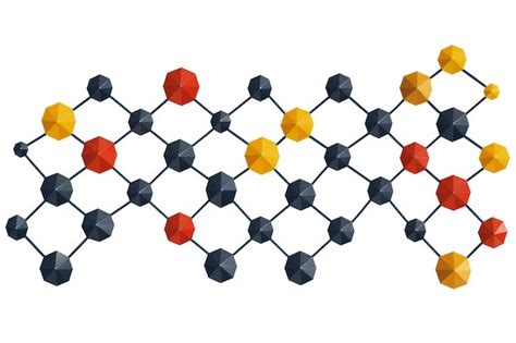 Premium Photo Molecular Structure With Colorful Atoms And Bonds Highlighting Scientific