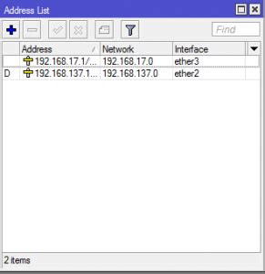 Implementasi Filtering Layer Protokol Belajar Mikrotik Bersama Mira