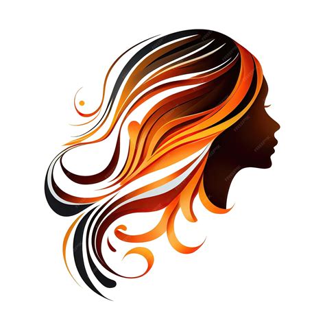 Premium Ai Image Woman Face Silhouette For Beauty Salon Logo Made