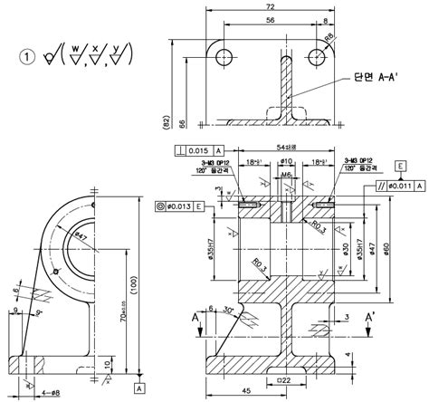 전산응용기계제도기능사기계설계산업기사 동력전달장치 본체 모델링인벤터 네이버 블로그