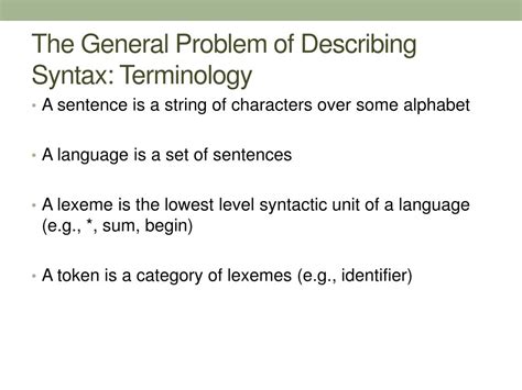 Ppt Cs 355 Programming Languages Powerpoint Presentation Free