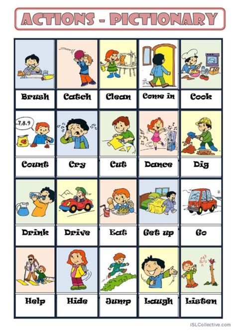 1491 Pictionary English Esl Worksheets Pdf And Doc