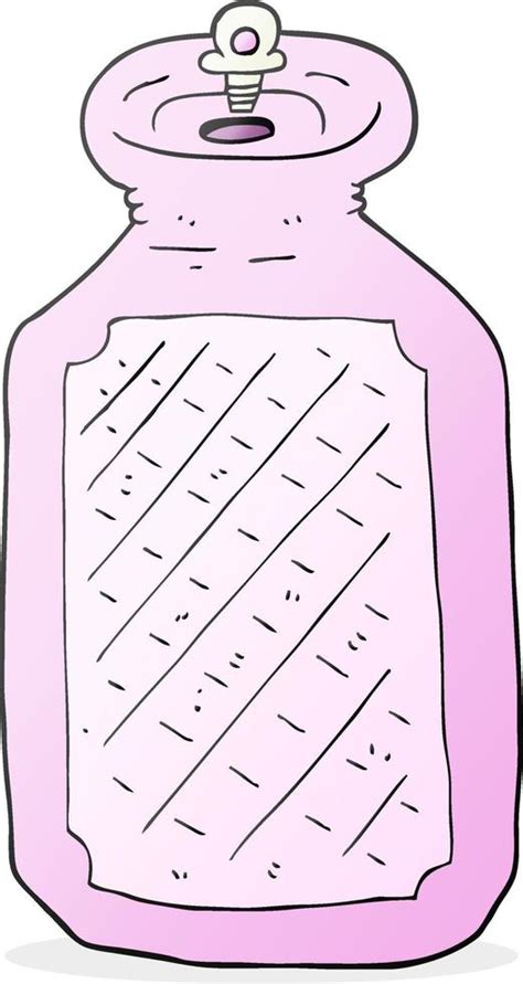 Cartoon Hot Water Bottle 12297653 Vector Art At Vecteezy
