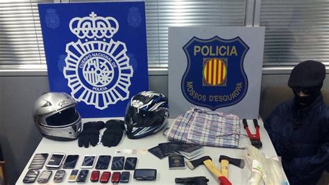 Cae Una Banda De Atracos Violentos A Joyerías En Catalunya Y Madrid