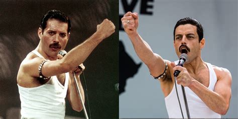 Bohemian Rhapsody Cast Vs Real Life Queen Band Members In Photos