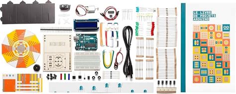 Arduino Official Starter Kit for Beginners K Manuel en Français Kit Complet pour