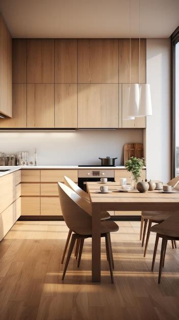 Premium Photo Modern Kitchen Uhd Wallpaper