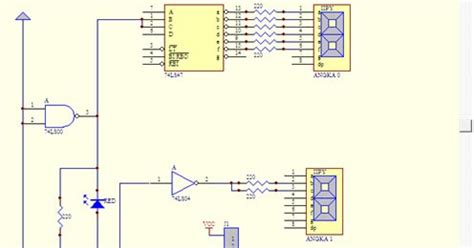 TEKNIK DIGITAL SKEMA RANGKAIAN LOGIC PROBE