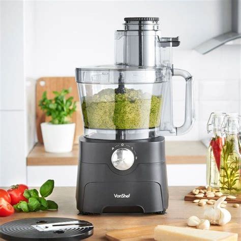 3 5l Food Processor Vonshef Food Processor Recipes Classic Food Food
