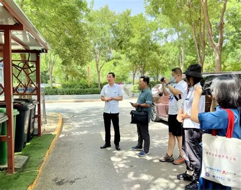 建筑杂志社青年理论学习小组实地调研北京观景园小区垃圾分类情况 知乎