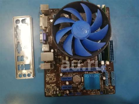 Хороший комплект Материнская плата Asus H61m-k + процессор intel I3 ...