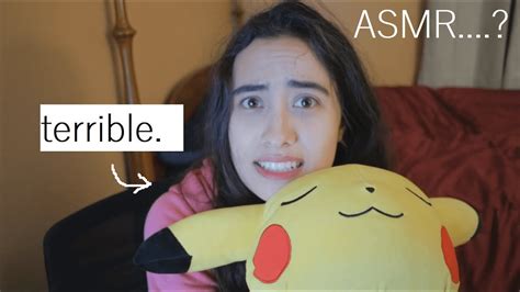 My First Asmr Video Youtube
