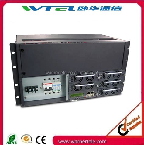 W TEL Telecom Use Rack Mount Power Rectifier System 48vDC Telecom Rectifier View Power