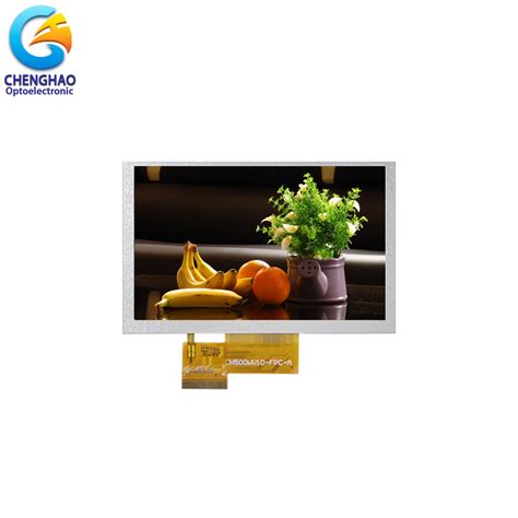 Industrial Grade 800X3 RGB X480 Dots Color Active Display 5 Inch GPS LCD Screen Display LCD