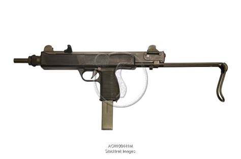 Austrian 9mm Steyr Mpi 81 Submachine Gun Stocktrek Images
