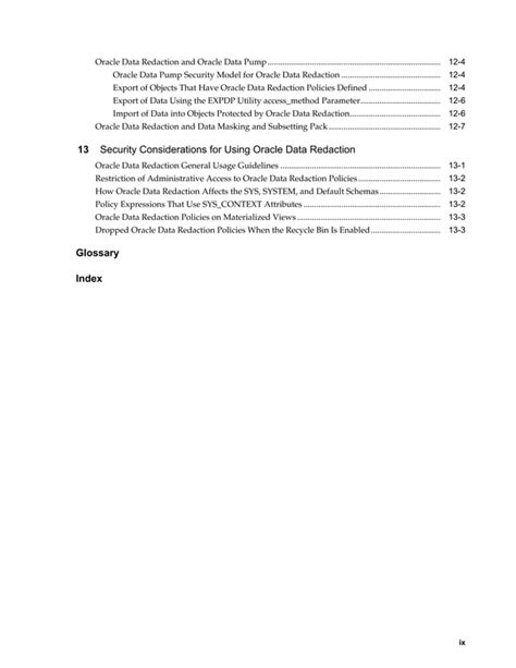 Oracle Database 12c Advanced Security Guide Pdf Databases