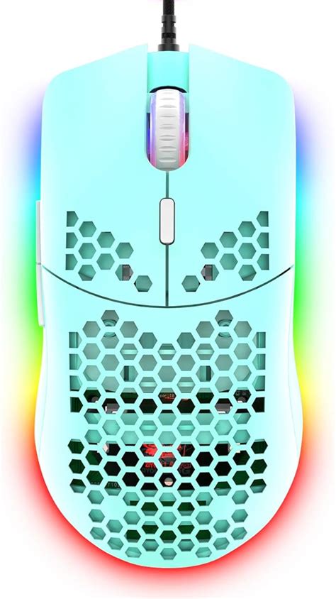 ZIYOULANG Wired Gaming Mouse 69G Honeycomb Shell Lightweight Mouse