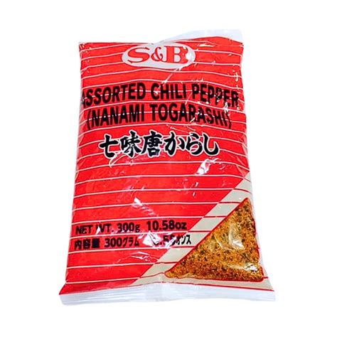 Chilli Pepper Assorted Chilli Pepper Nanami Togarashi 300g Japan Mart
