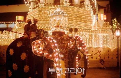 스리랑카 캔디 페라헤라 축제