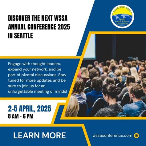 Wssa2025 World Social Science Association