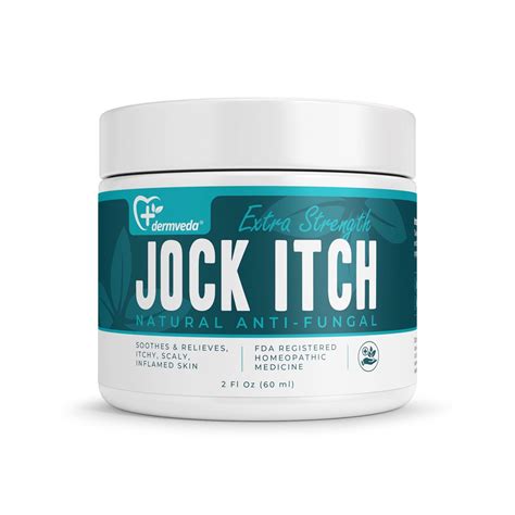 Dermveda Jock Itch Cream Extra Strength Treatment For Men And Women