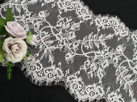 White Lace Eyelashes Lace Wholesale And Customization Lace Dog