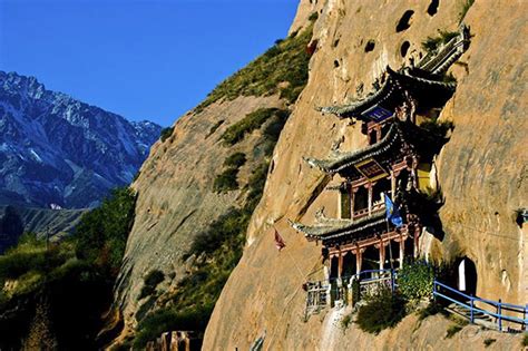 張掖馬蹄寺 セイナンスカイ中国旅行社