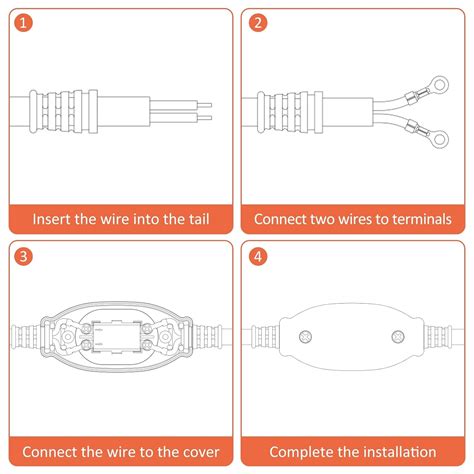 Thinkstar 6mm Waterproof Appliance Switch Ac 250v 3a Onoff Inline