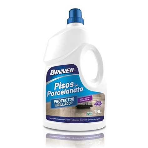 Protector Y Brillador Binner Pisos Porcelanato 1900ml Binner