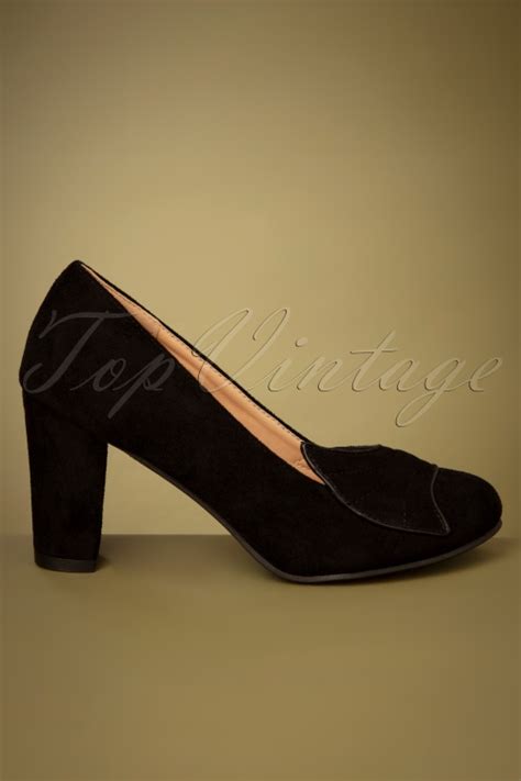Banned Retro Ava Pumps In Schwarz Einkaufen Bei Topvintage