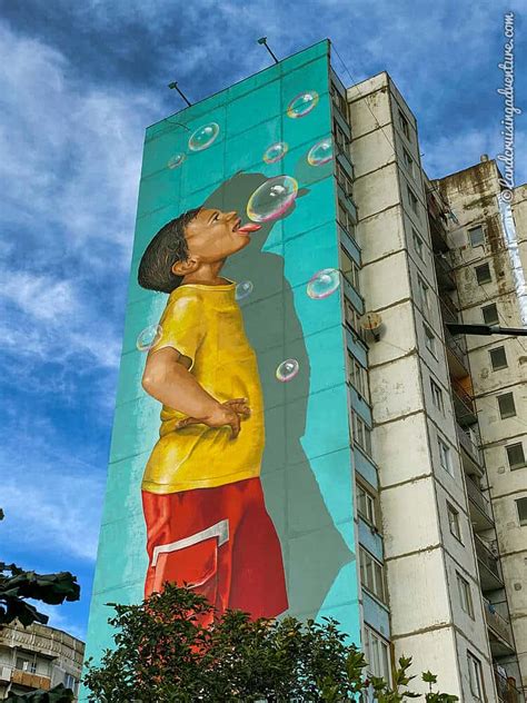 Street Art In Tbilisi Georgia