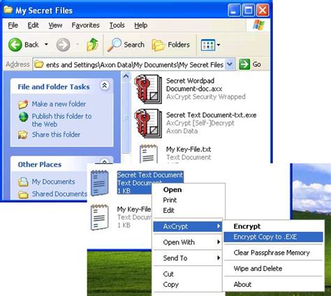 File Encryption For Windows With Axcrypt Showing My Geek