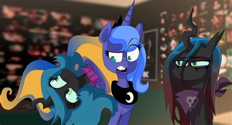 Princess Luna принцесса Луна Queen Chrysalis Королева Крисалис