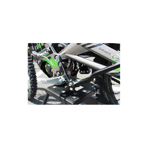 Jeu De Support Repose Pied CNC Noir Pour Sur Ron