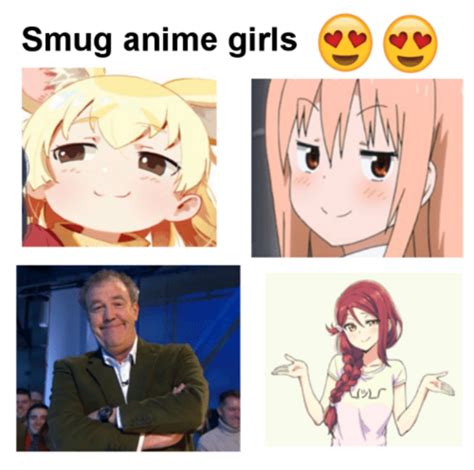 I Love Smug Anime Girls Meme Browse Thousands Of Anime Emoji To Use On