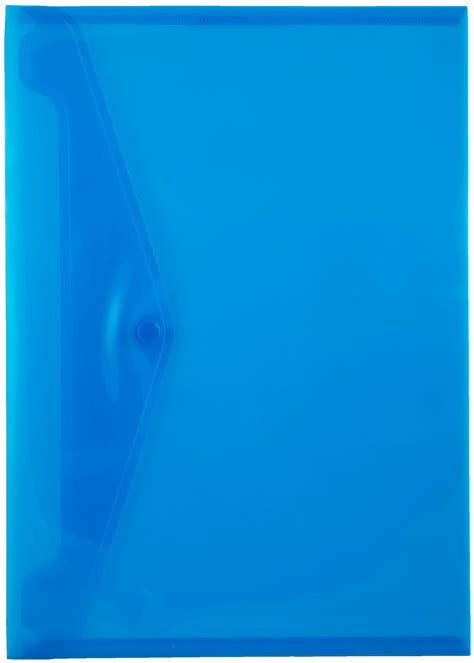 Carry Folders A5 Blue Folio Office National