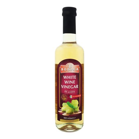 Уксус 6% из белого вина Bodega с/бут 500мл Bodega(8004250093210 ...