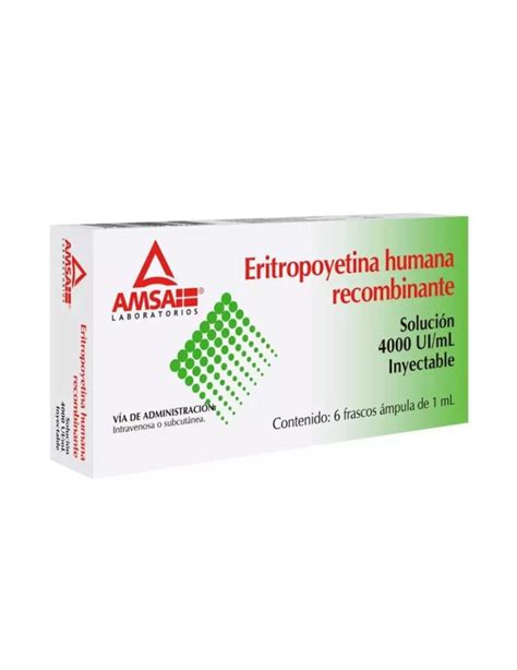Buy Human Erythropoietin 0 Ml With 0 Vials Amsa Laboratorios