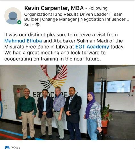 Amadi Madi On Linkedin We Are Very Happy To Visit An Egt Academy
