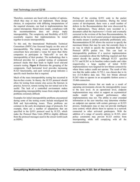 Demystifying Multimedia Conferencing Over The Internet Using Pdf