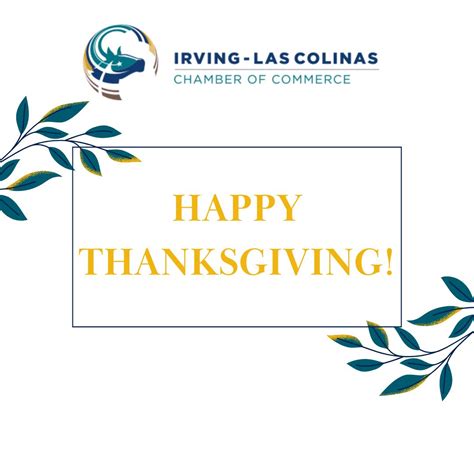Greater Irving Las Colinas Chamber Of Commerce On Linkedin Thankful