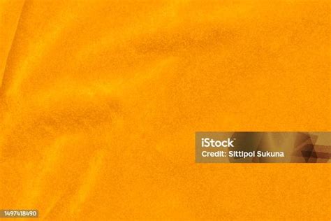 Tekstur Kain Beludru Kuning Digunakan Sebagai Latar Belakang Latar