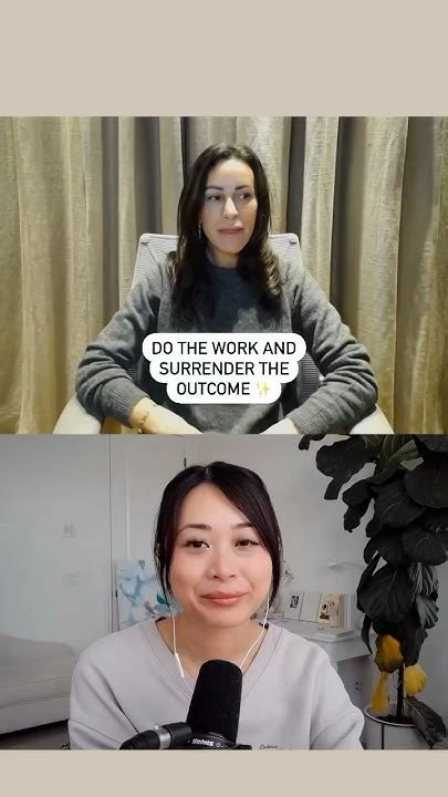 Do The Work And Release The Outcome Youtube