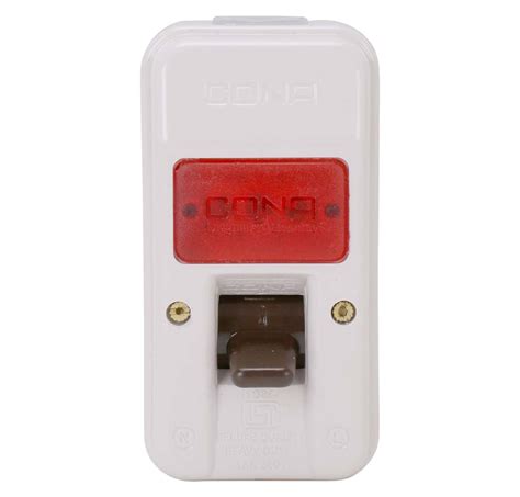 Cona Deluxe Gold Surface Dp Switch 32 Amp Badari Hardware