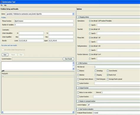Optimization Tool Problem Definition Screen Download Scientific Diagram