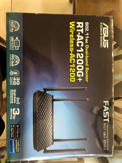 ASUS RT-AC1200G+, Computers & Tech, Parts & Accessories, Networking on ...