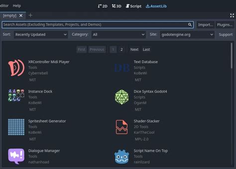 تعرف على محرر محرك اﻷلعاب جودو Godot صناعة الألعاب أكاديمية حسوب