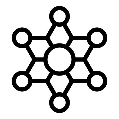 Premium Vector Network Hub Connecting Lines Showing Data Flowing